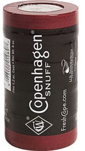 Copenhagen Fine Cut Snuff Tobacco made in USA, 4 x 5 can rolls, 680 g ...