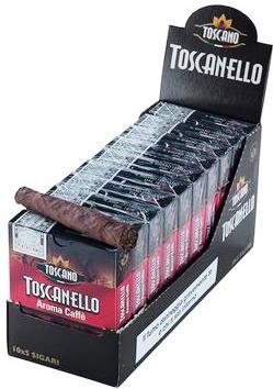 Toscanello Aroma Caffe Maduro Cigars made in Italy. 30 x 5 packs. 150 ...